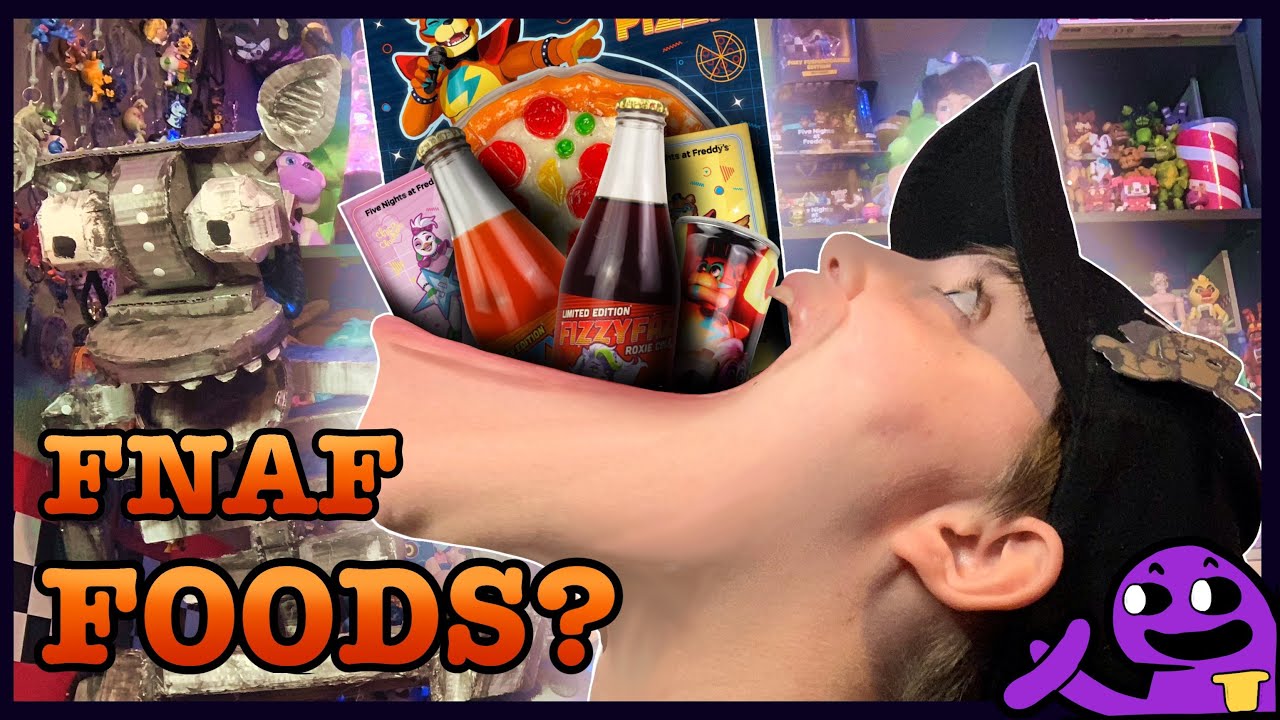 REVIEWING FNAF FOODS FROM FYE?! - YouTube