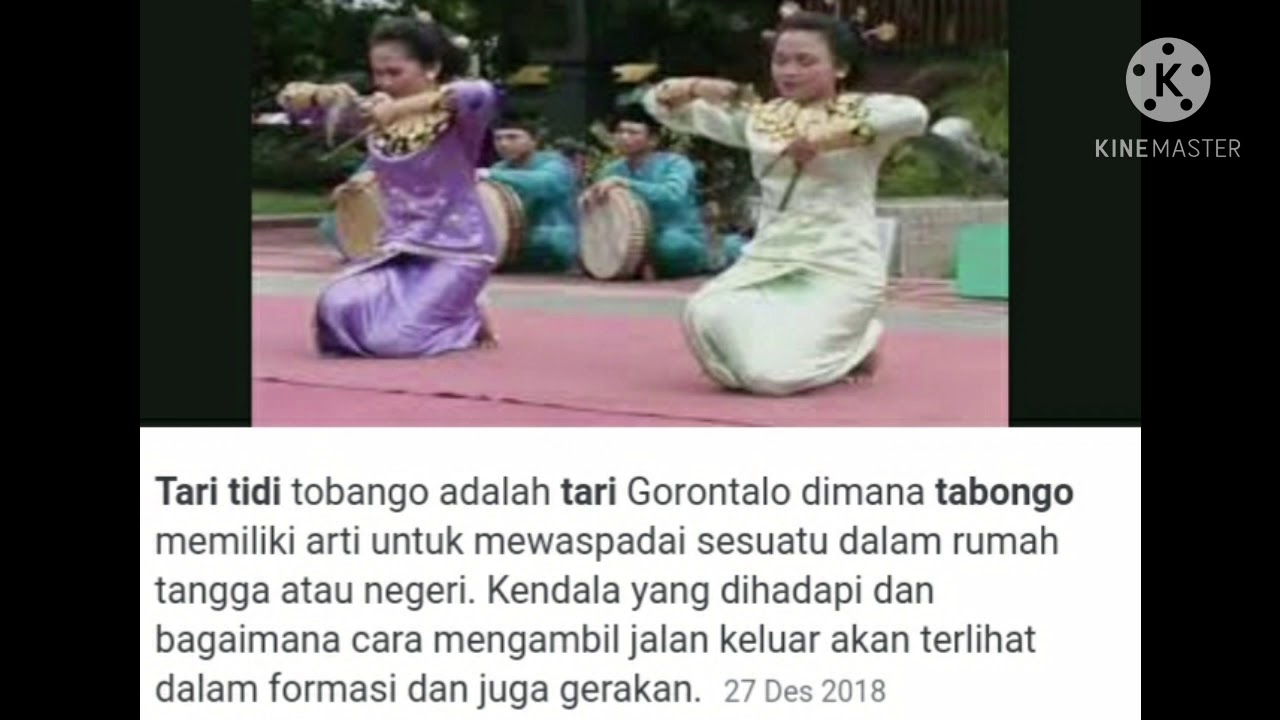 kelas 2 budaya daerah materi tari tidi tabongo pemb 1 - YouTube