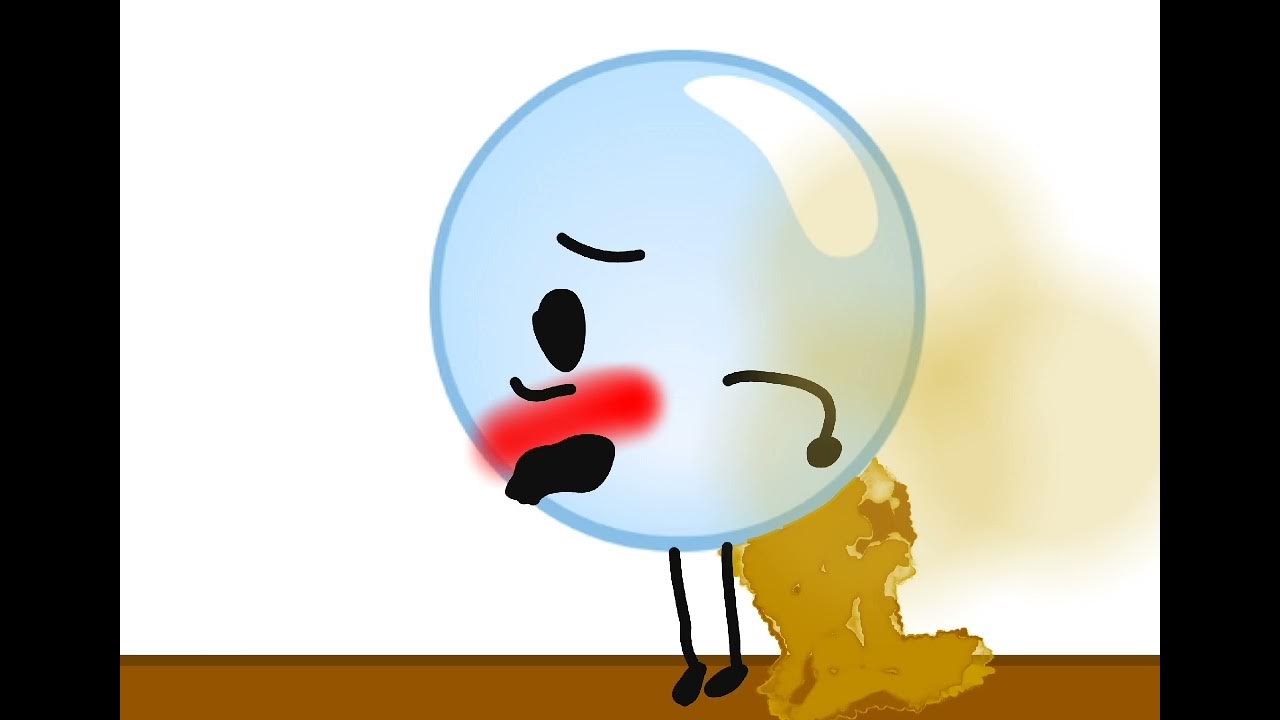 bubble from BFB having a gassy diarrhea on the floor - YouTube