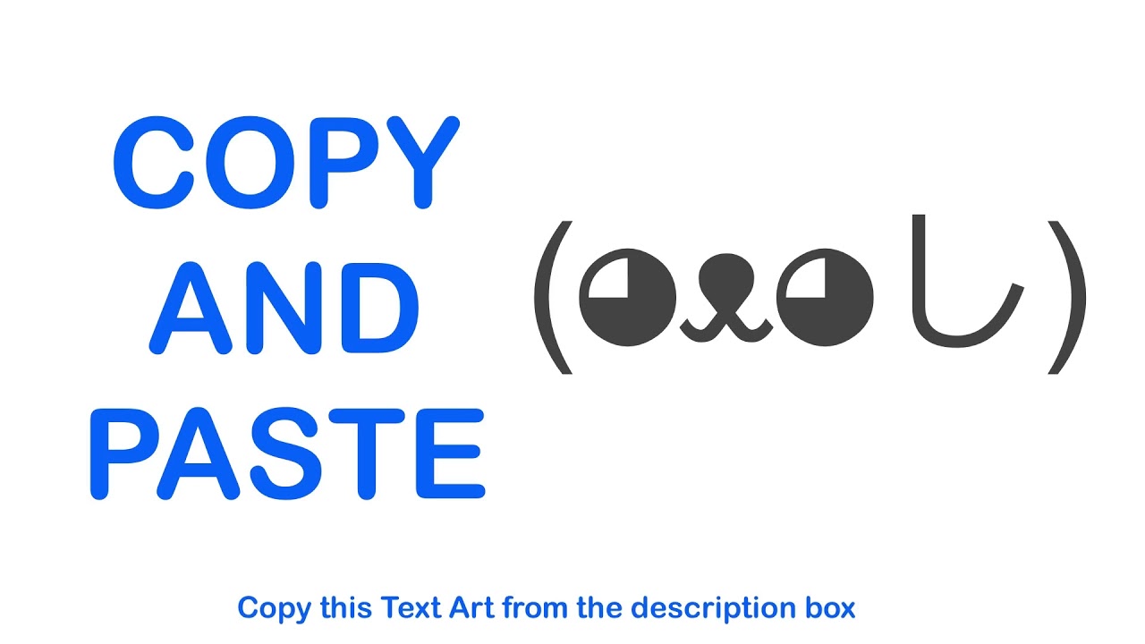 DOG EMOTICON Text Art Copy And Paste Emoticons YouTube dog-emoticon-text-art-copy-and-paste-emoticons-youtube