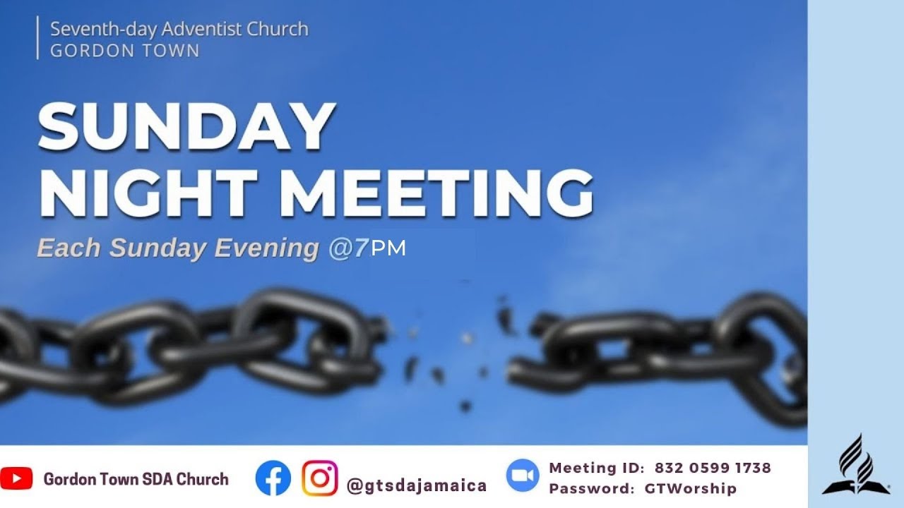 Sunday Night Evangelistic Meeting || G.T.S.D.A. || July 30, 2023 - YouTube