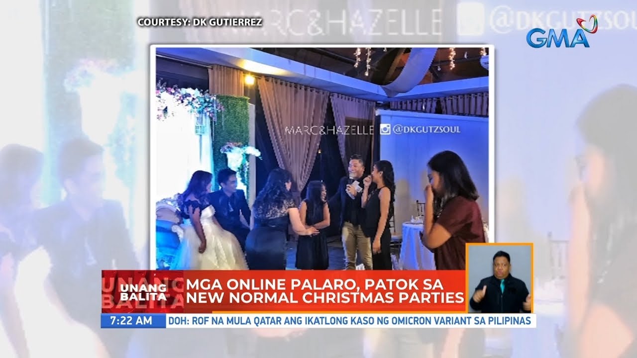 Mga online palaro, patok sa new normal Christmas parties | UB - YouTube