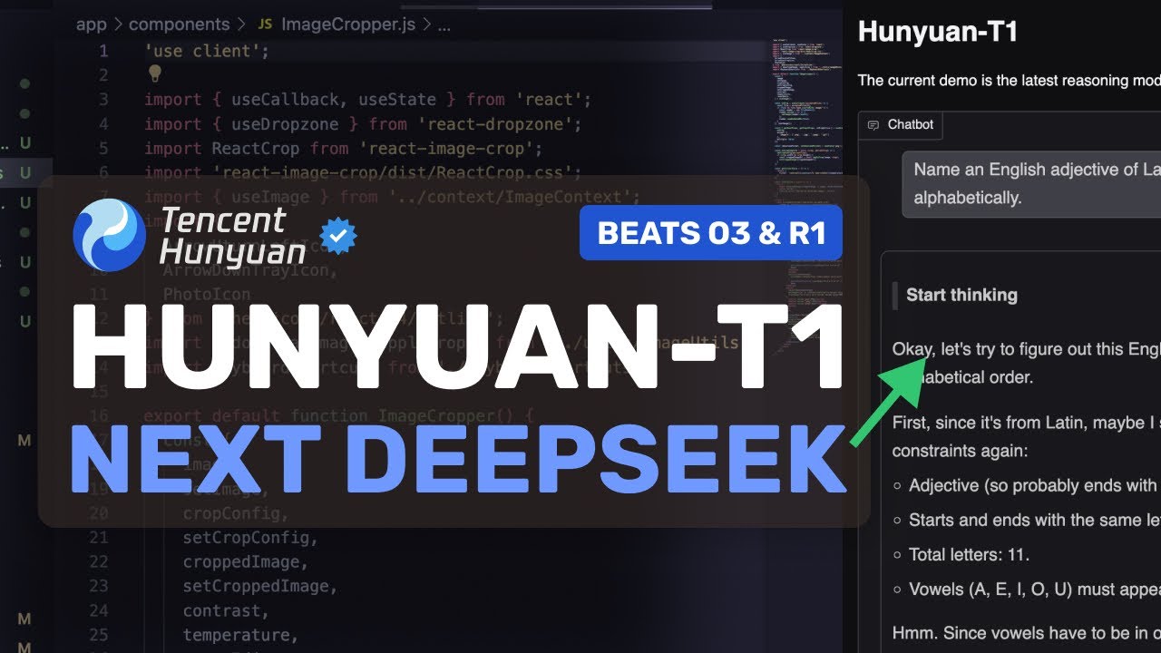 Hunyuan-T1: This NEW Mamba Based AI Model has the NEXT DEEPSEEK VIBES ...
