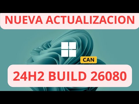 NUEVA ACTUALIZACION CANAL CANARY WINDOWS 11 build 26080 - YouTube