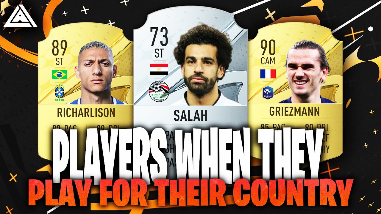 FOOTBALLERS When They Play For Their COUNTRY VS CLUB! 😱🔥 - YouTube