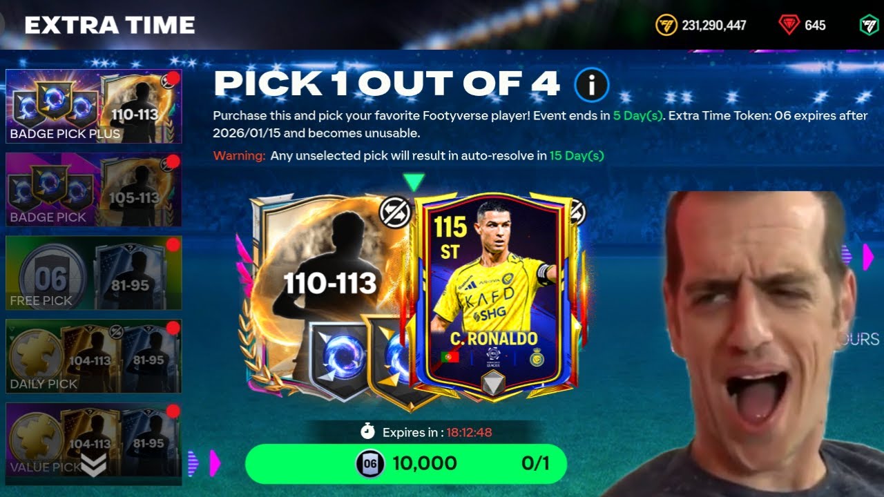 New Badge Pick Plus = Guaranteed 113 OVR 😱 - Best Player Pick Video you ...