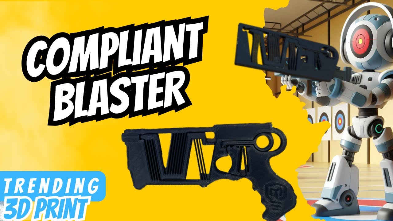 ep13– Compliant Mechanism in a 'nerf gun'. Weekly top trending 3d ...