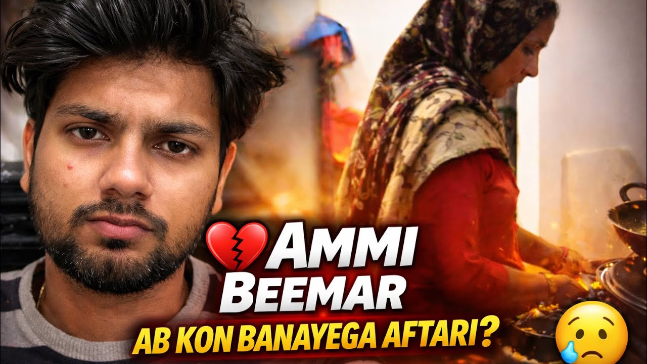 Ammi Beemar 💔 Ab Kon Banayega Aftari? | Emotional Ramadan Vlog - YouTube