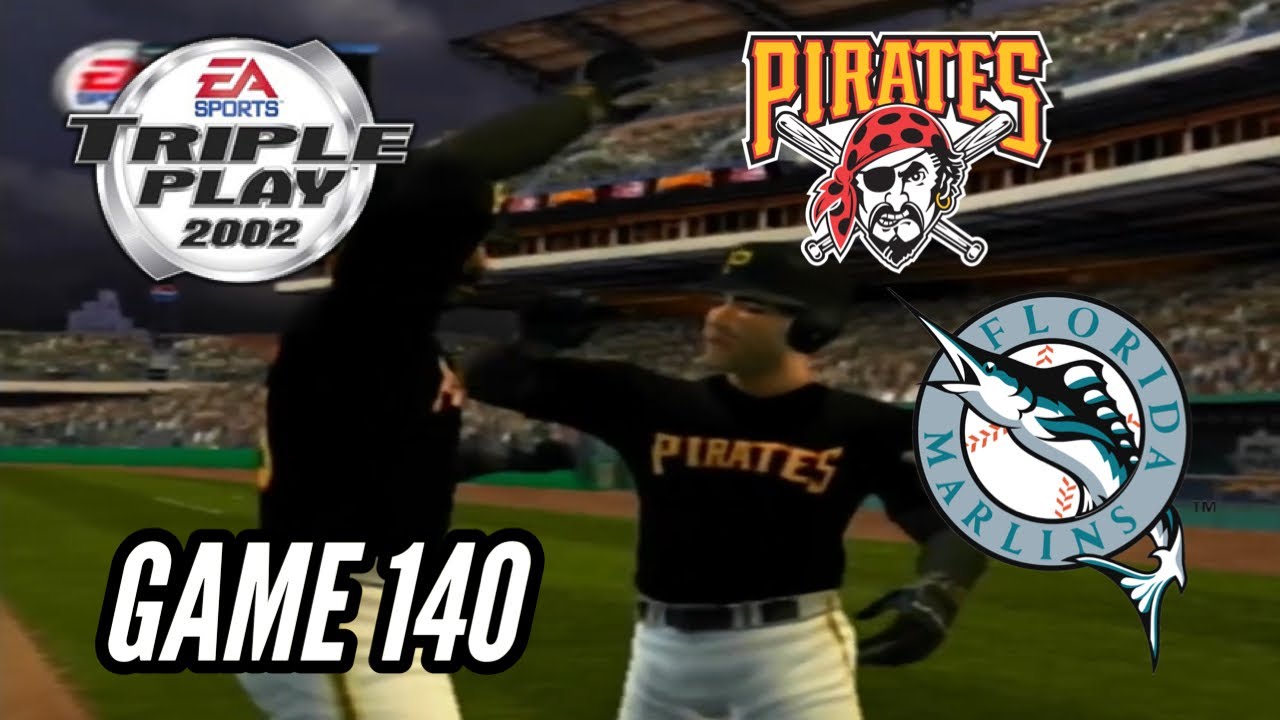Triple Play Baseball 2002 Full Game sim: Marlins @ Pirates Game 140 ...