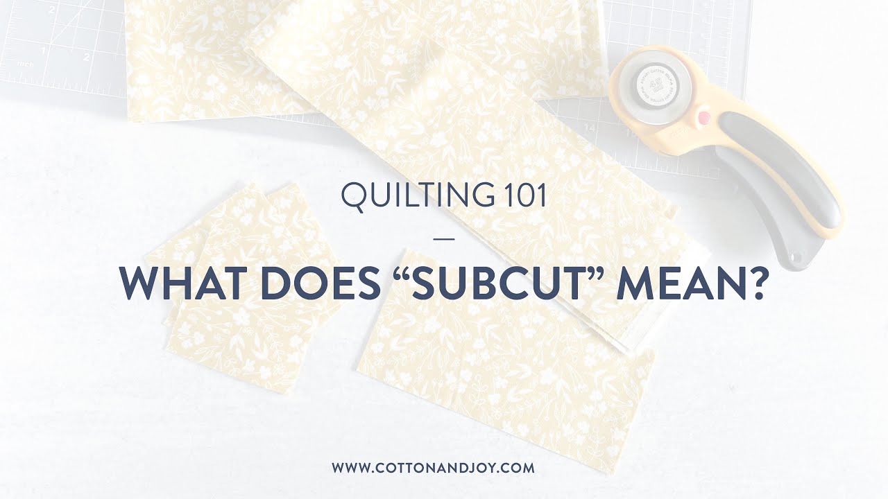 What does subcut mean? - YouTube