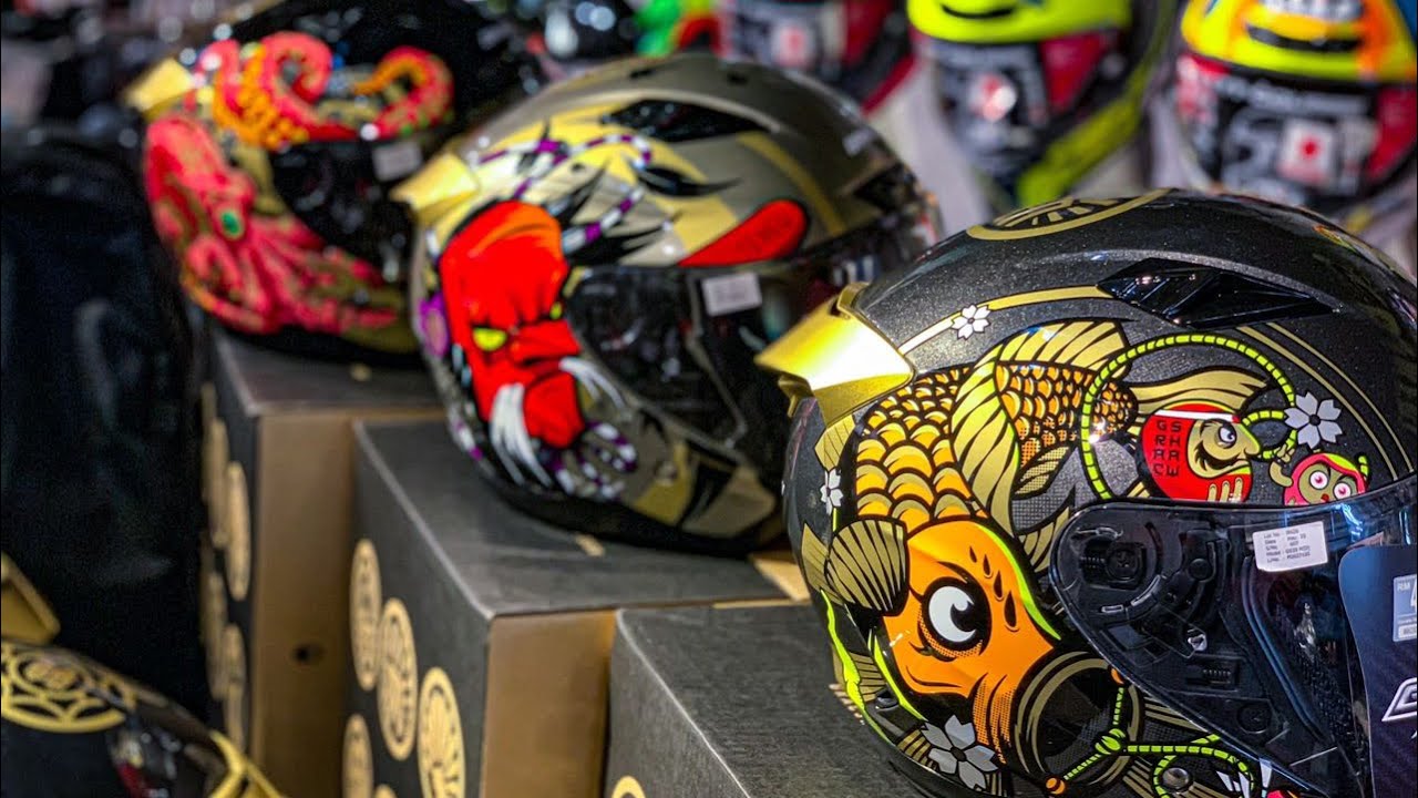 Helmet Japan Edition By Gracshaw Model Gennex | Keluaran Terhad ...
