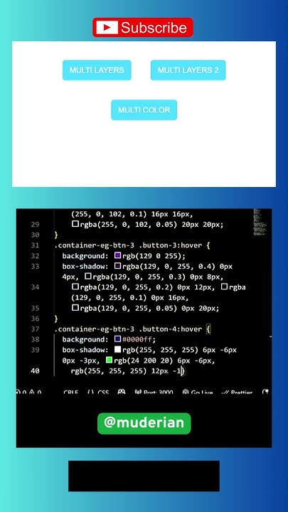 🖱️ Buttons With Cool Hover Effects Html Css Webdevelopment Coding Htmlcss Shorts Youtube