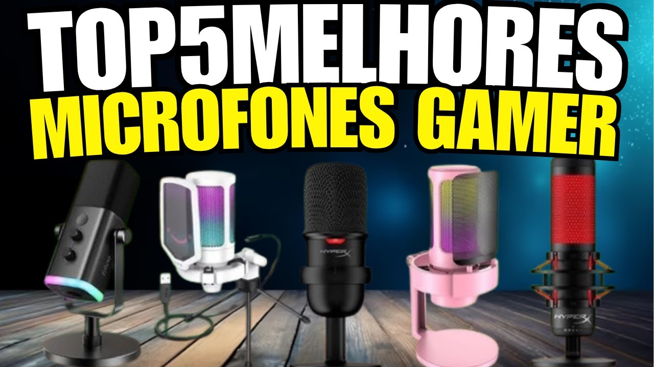 "Qual o MELHOR Microfone Gamer Barato? Os 5 Melhores Microfones Gamer ...