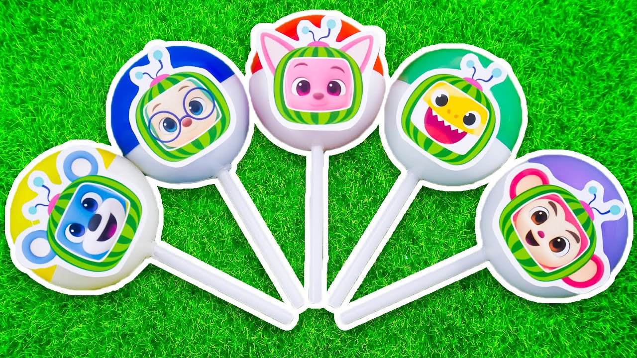 Satisfying video Yummy Candy Shop Cocomelon Hogi Pinkfong Baby Shark ...