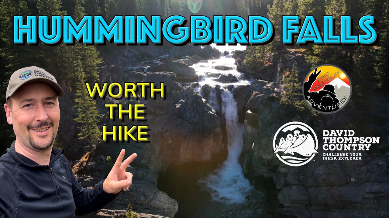 Hiking to Hummingbird Falls in David Thompson Country, Alberta, Canada ...