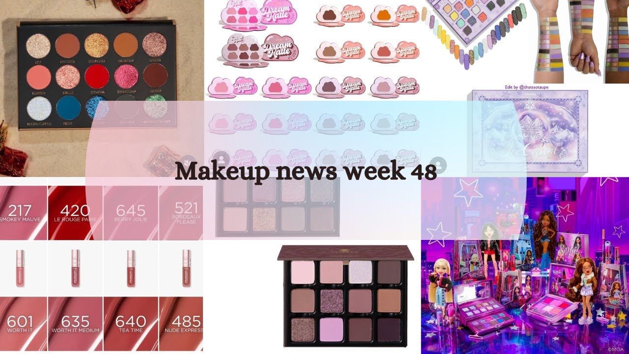 Makeup news week 48 | It's a skip for me.... - YouTube