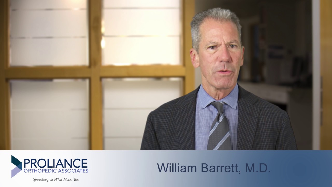 William Barrett, M.D. | POA | Hip Surgery Information - YouTube