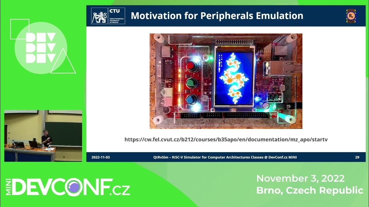 QtRVSim – RISC-V Simulator for Computer Architectures Classes - DevConf.cz Mini | November 2022 ...