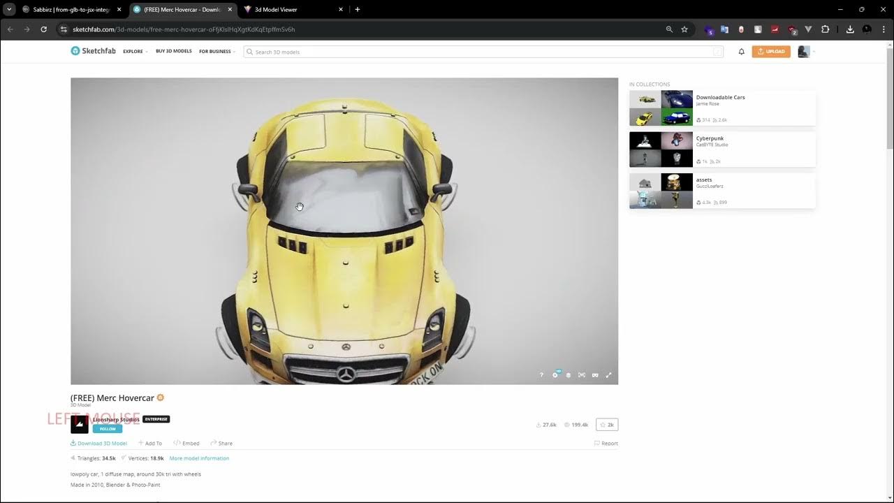 3D Models in React App by converting glb to jsx using react three fiber ...