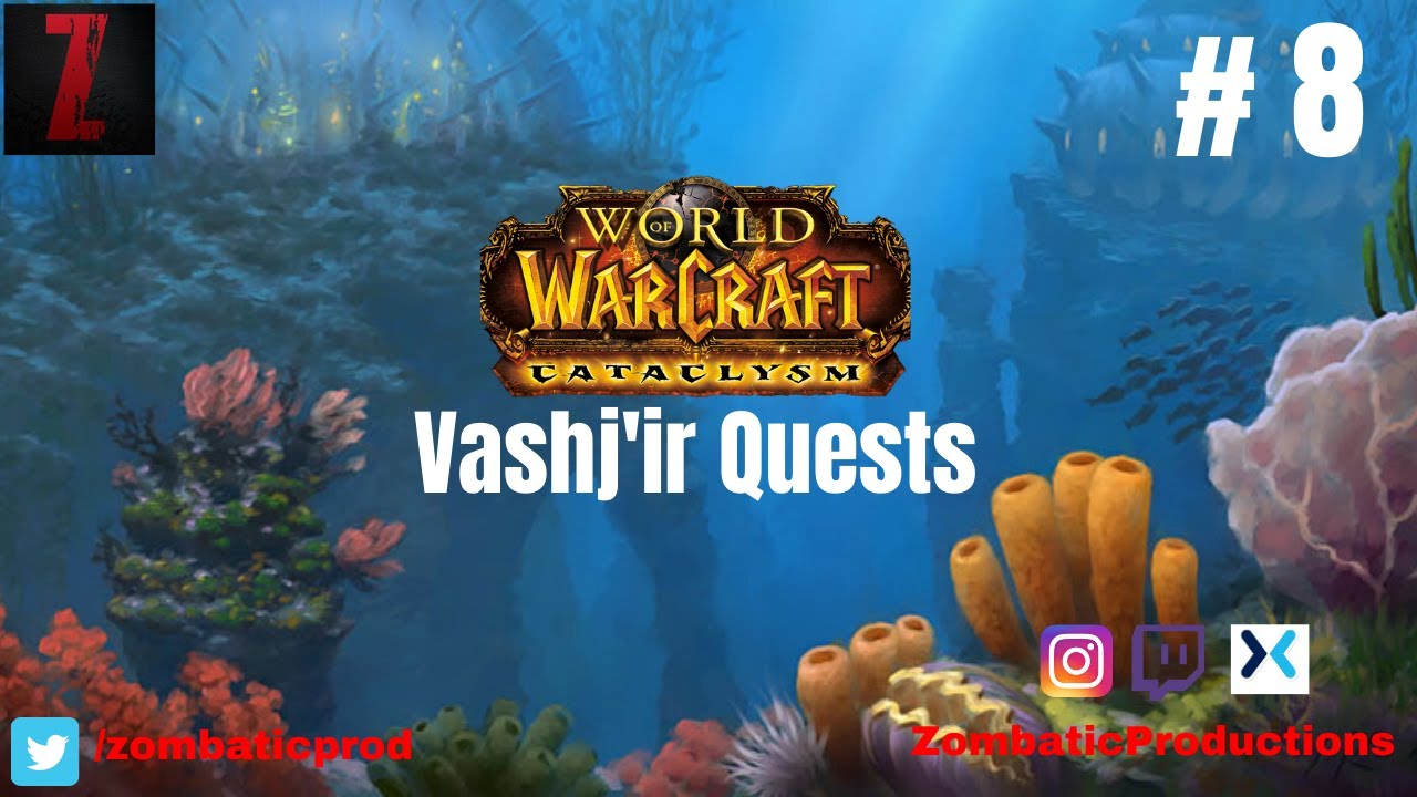 World of Warcraft - Vashj'ir quests (8) - YouTube