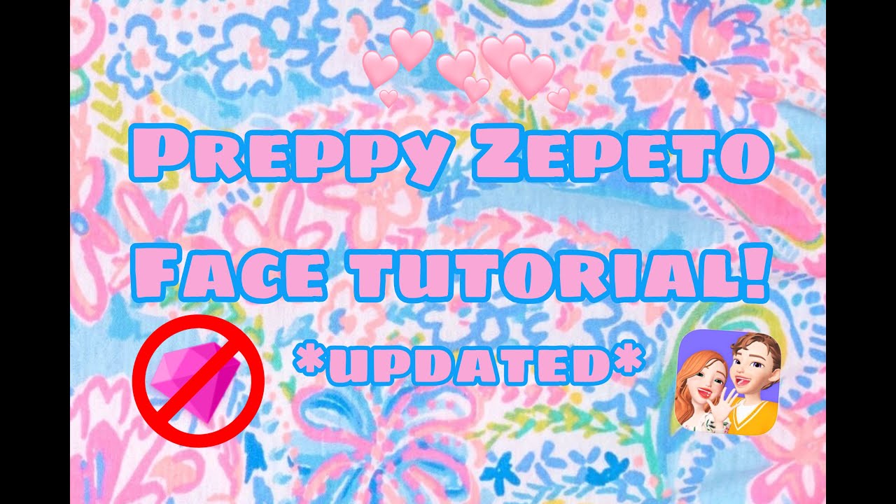 💓*Preppy Zepeto Face Tutorial*💓 (Zepeto) - YouTube