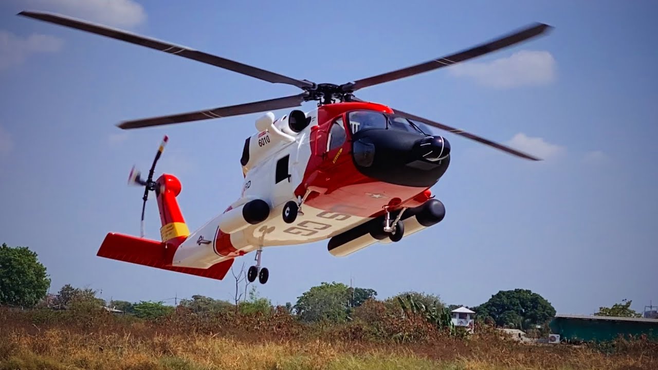 Sikorsky MH-60 Jayhawk Roban Super scale 700 - YouTube