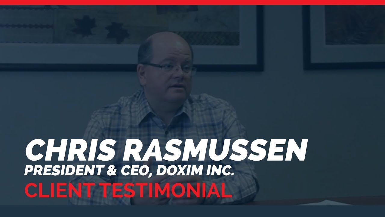 Chris Rasmussen, President, CEO, Doxim Inc. - YouTube