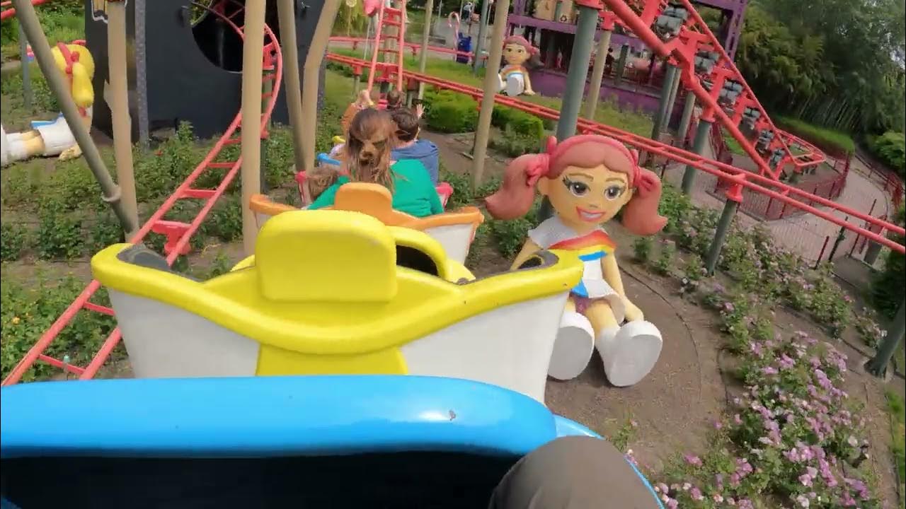 K3 Roller Skater - Plopsaland De Panne (BE) Onride Last Row - 5k 60FPS - YouTube