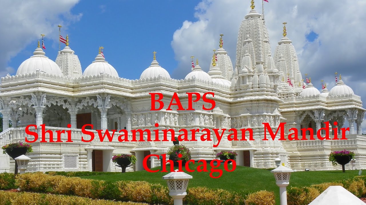 BAPS Shri Swaminarayan Mandir Chicago (Bartlett), Illinois - YouTube