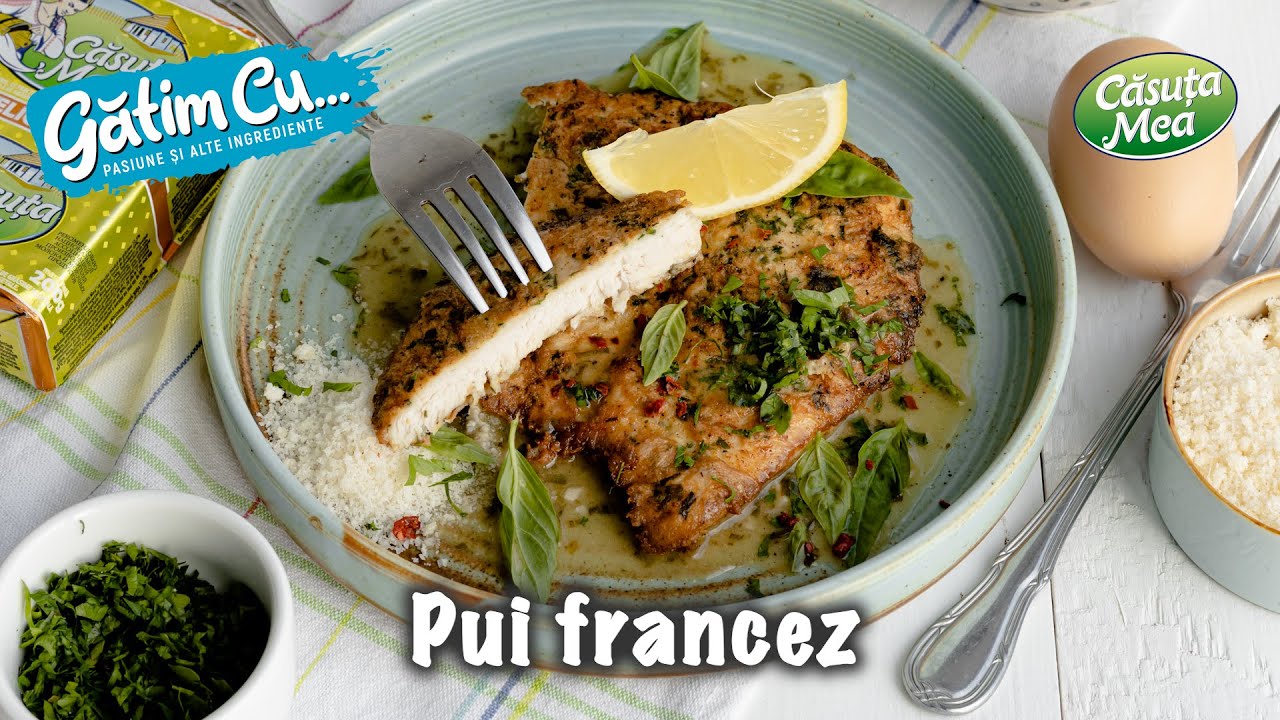 Pui francez. FRENCH CHICKEN RECIPE - YouTube