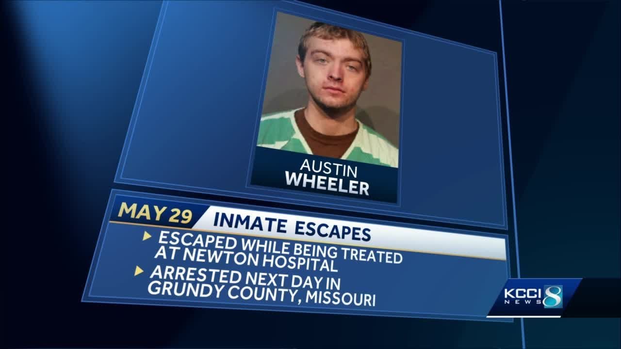 Iowa inmate escaped custody twice since spring - YouTube