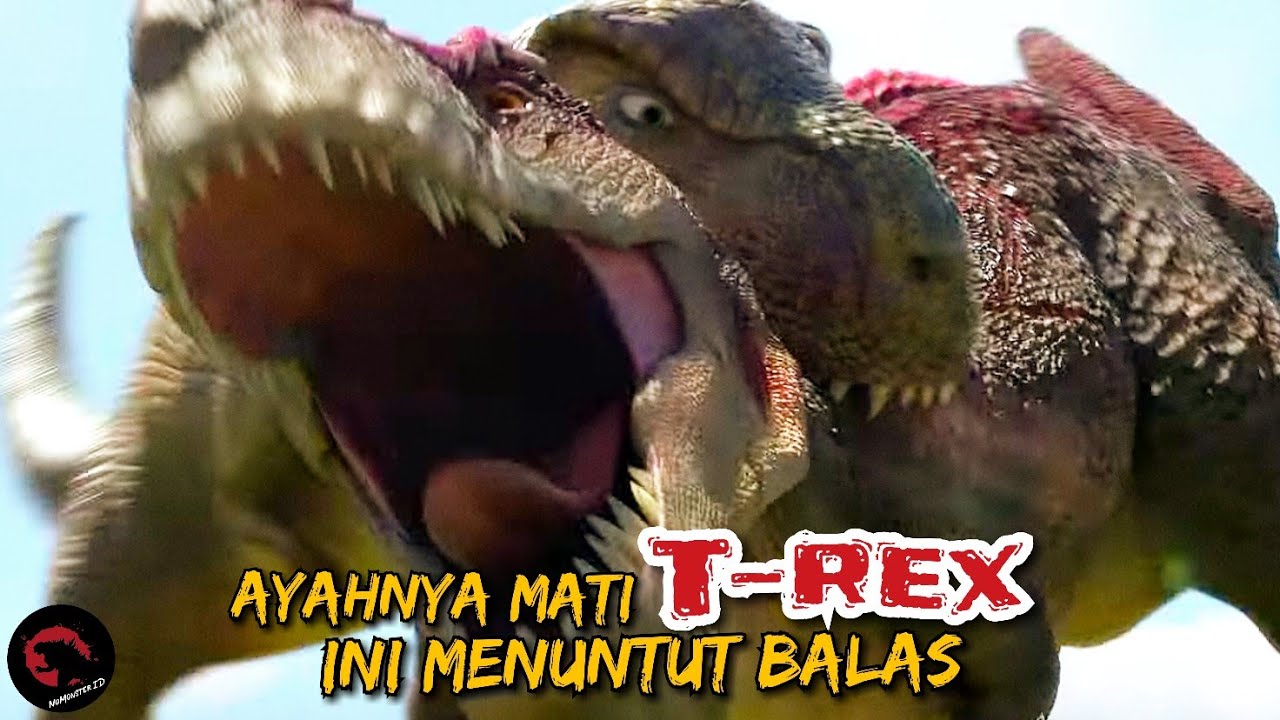 Pertarungan T-REX MUDA VS T-REX JAHAT | Alur Cerita Film I AM T-REX ...