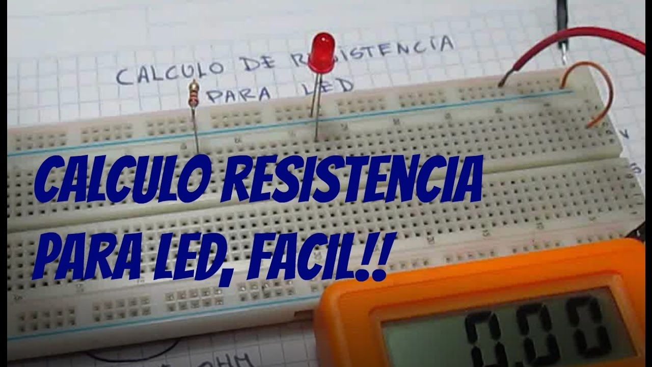 Resistencia para Led - YouTube