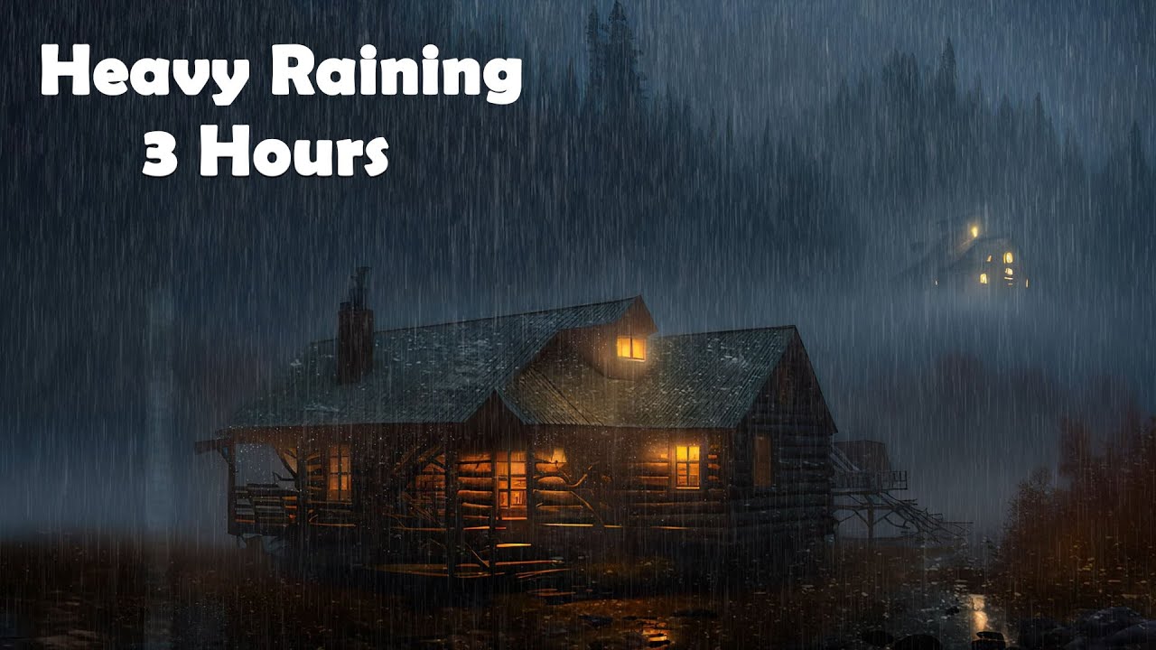 Heavy Raining | Natural Rain Sound - Quiet Life - YouTube