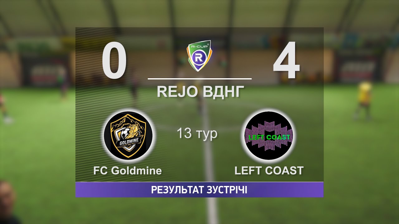 FC Goldmine 0-4 LEFT COAST R-CUP XIX #stopthewar - YouTube