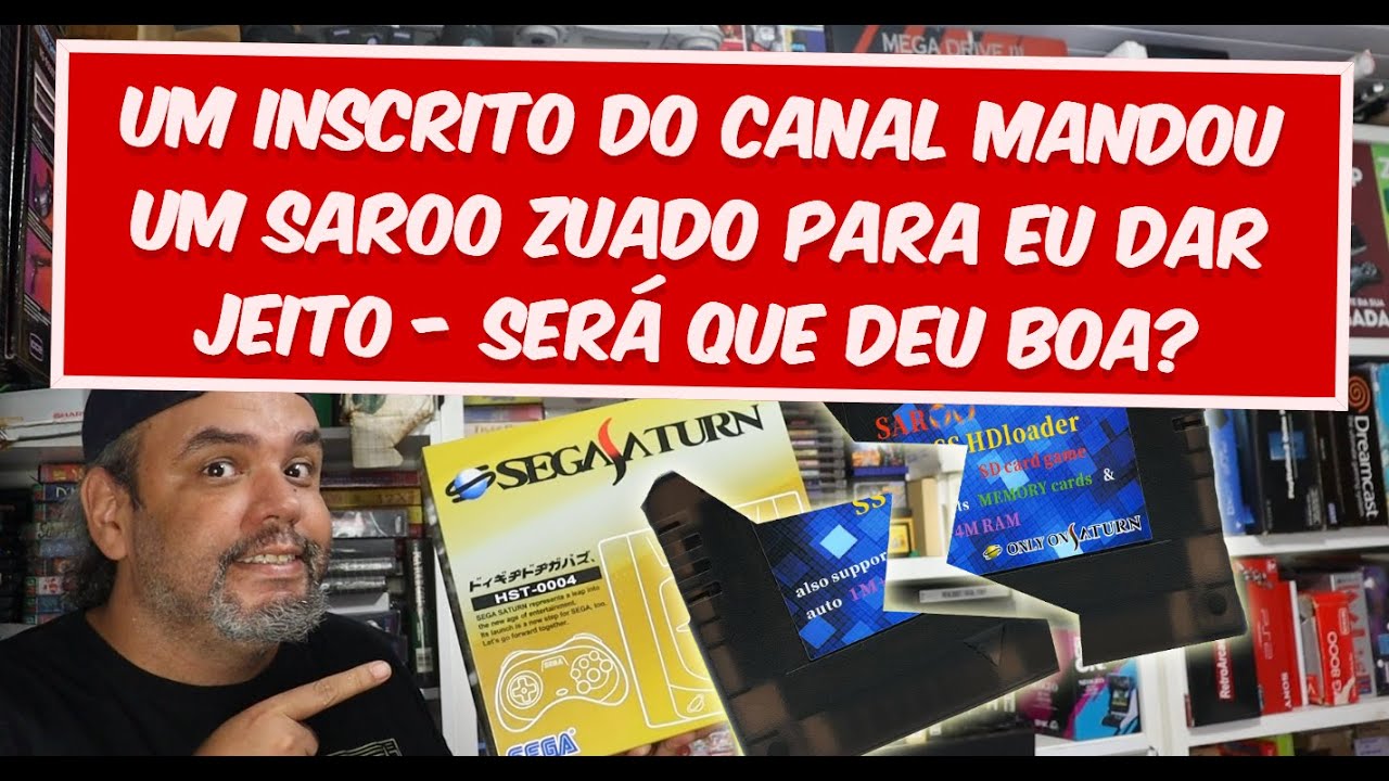 Um inscrito mandou um Saroo zuado para eu dar um jeito. Será que deu ...