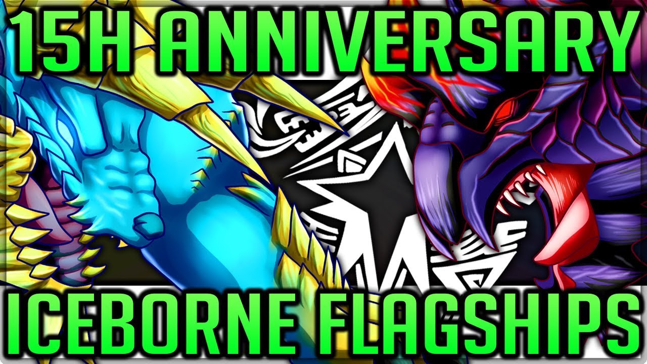 Every Flagship Coming to Iceborne - 15th Anniversary Update - Monster ...
