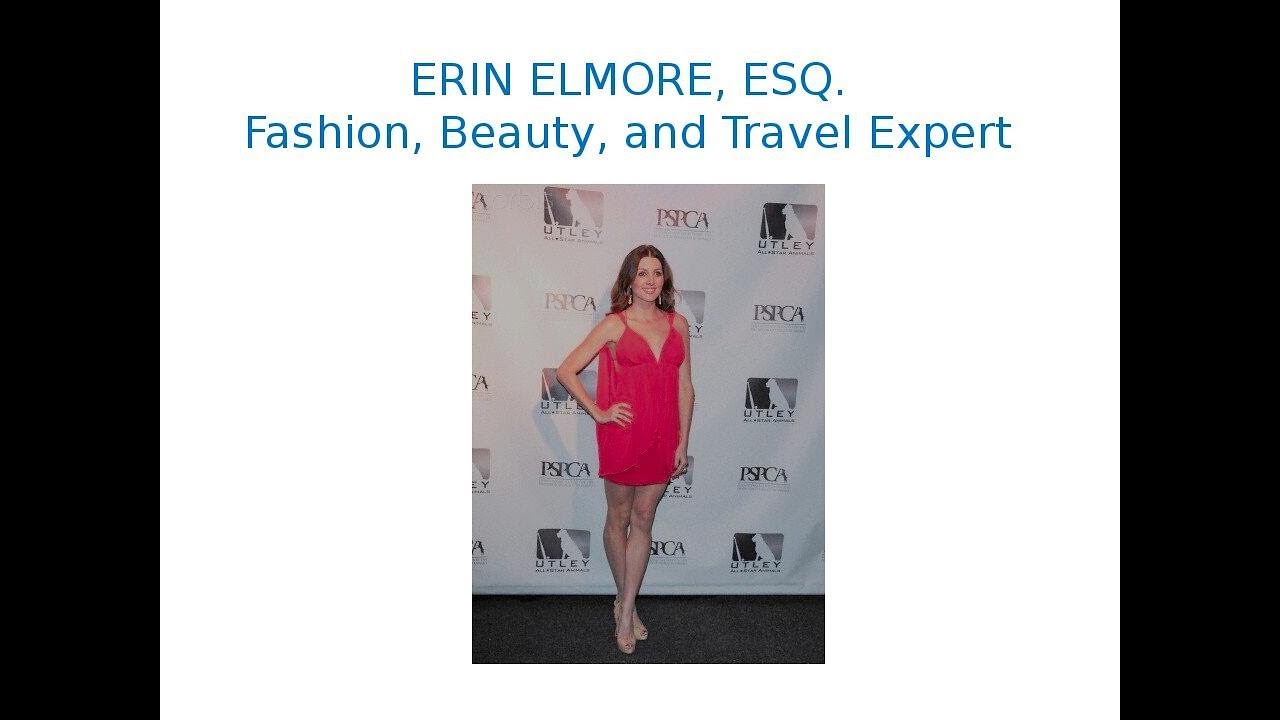 Erin Elmore Travel Beauty and Fashion Expert 8/2017 - YouTube