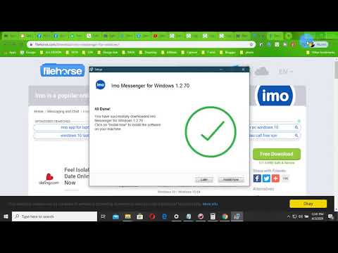 How to Download, Install & Use Imo BD Tutorial
