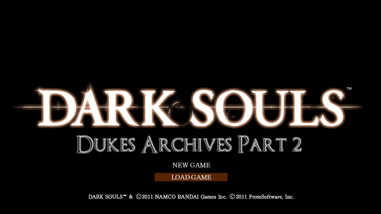 Dark Souls Walkthrough - Duke's Archives and Ice Caverns - YouTube