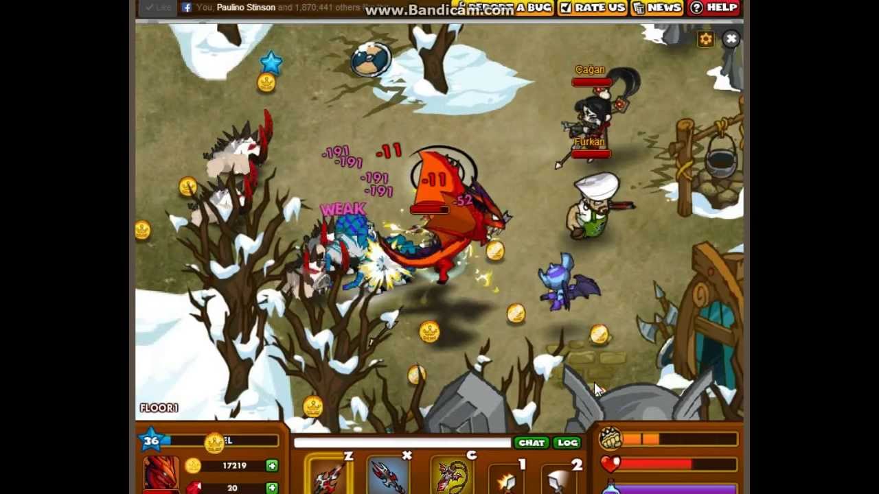 Dungeon Rampage/ Road to LEVEL 100 Part 1 - YouTube