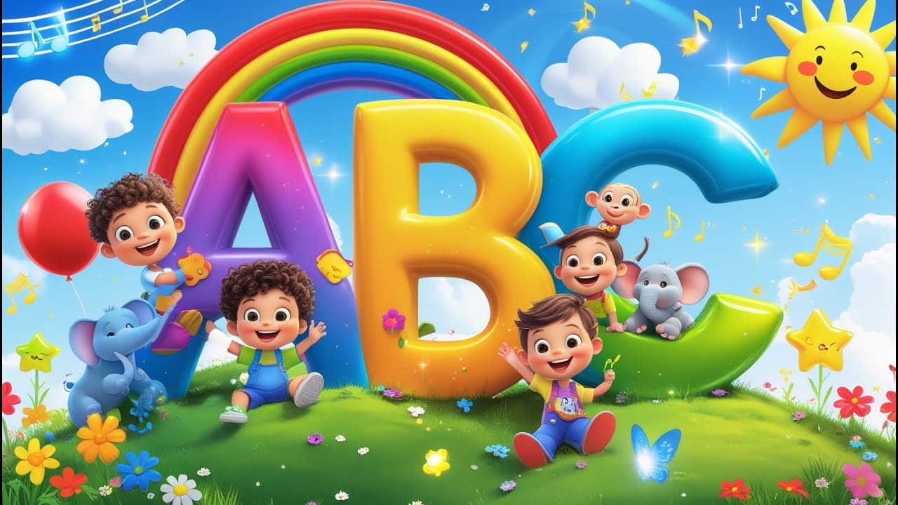 ABC Kid's Song / Phonics Song / Tiny Tots / ABC lyrics song /#abcdrhymesforkids| my pet| kitty ...