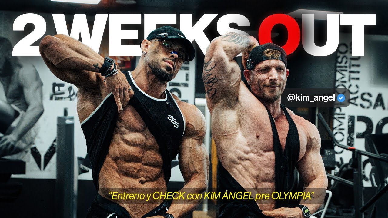 Entreno ÉPICO con KIM ÁNGEL a 2 SEMANAS del Mr. Olympia | PUSH DAY ...