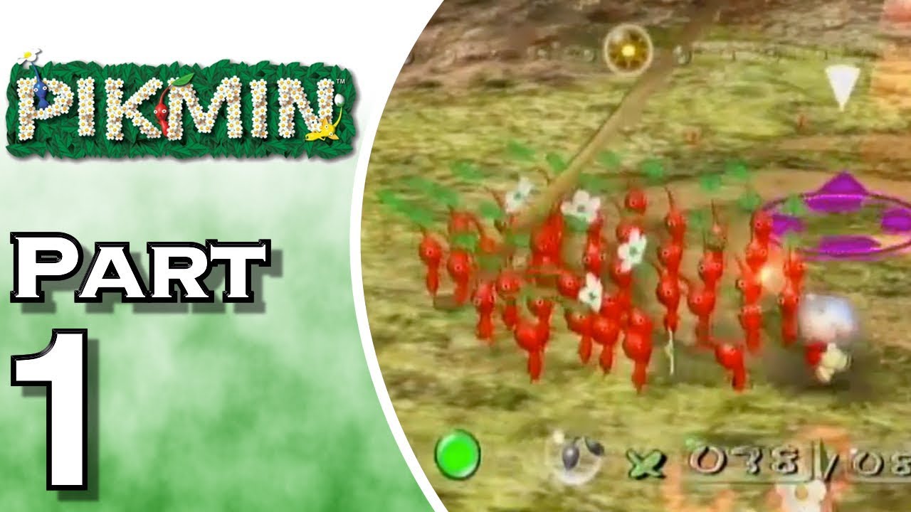 Pikmin - Gameplay - Walkthrough - Let's Play - Part 1 - YouTube