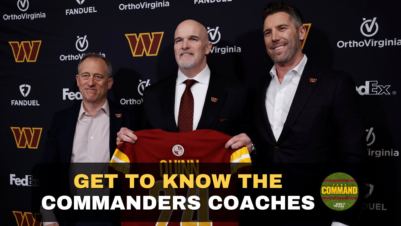 Get To Know the Commanders Coaches | Take Command - YouTube