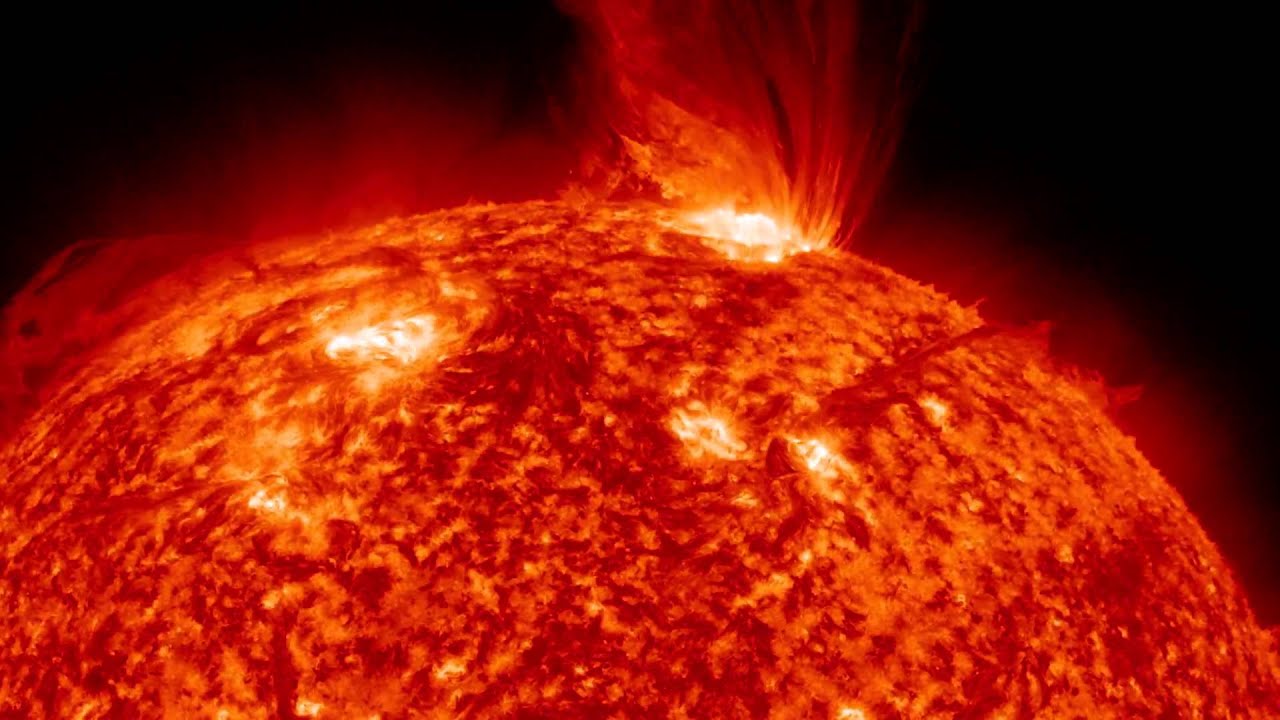 Hypnotic Solar Explosions in 4k Full HD - YouTube