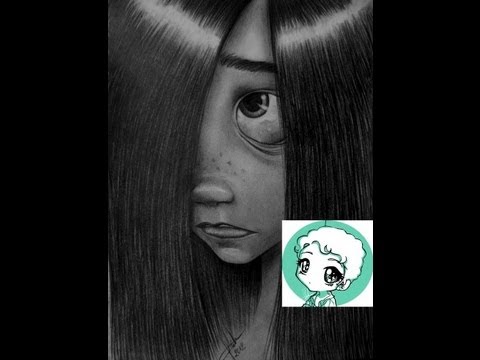 Drawing Violet Parr (The Incredibles/Les Indestructible) - YouTube