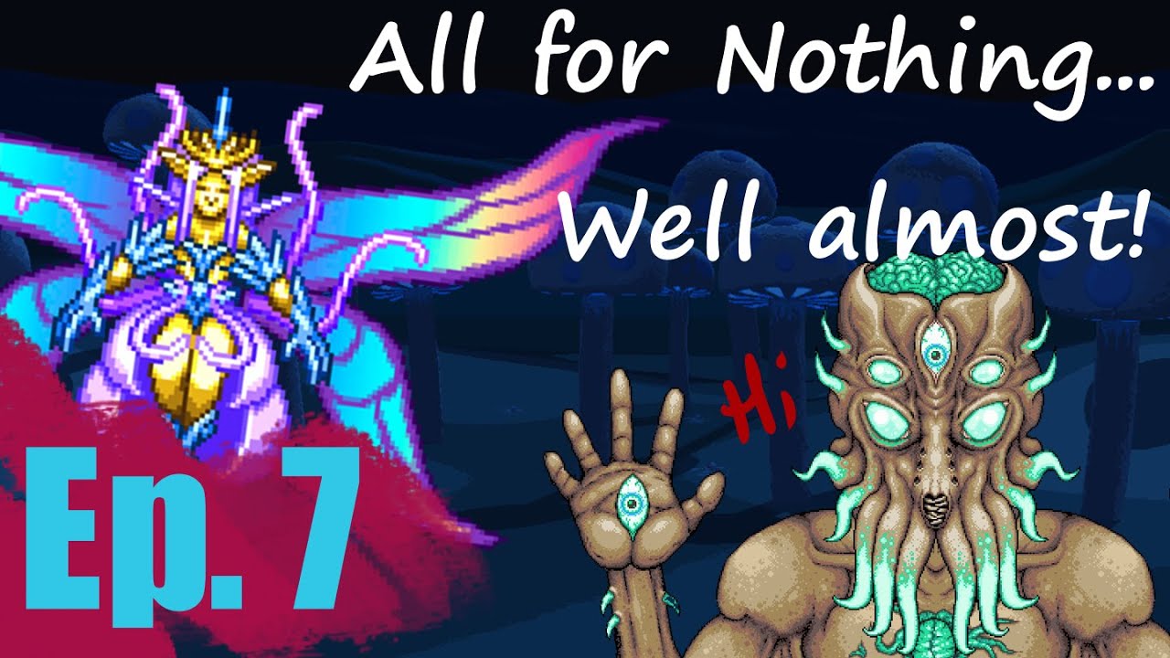 Day time Empress of Light and Moonlord! Terraria Calamity 1.4.4 Let's ...