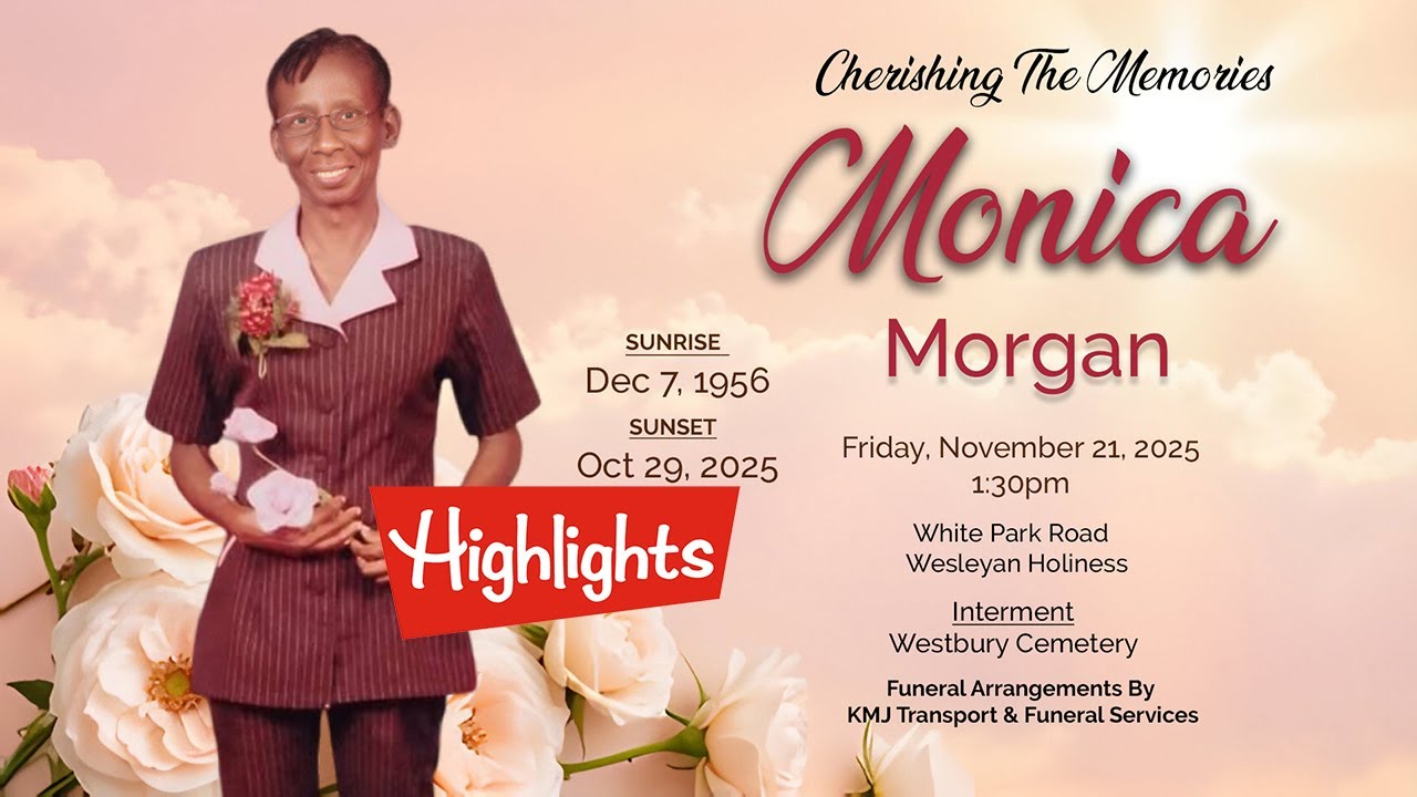 Monica Morgan Funeral Highlights. - YouTube