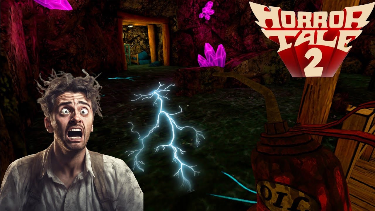 I FOUND A UNDERGROUND LAKE | HORROR TALE 2 GAMEPLAY - YouTube